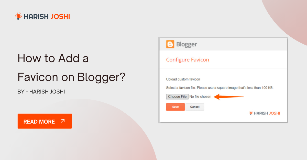 How to Add a Favicon on Blogger [Updated 2025]